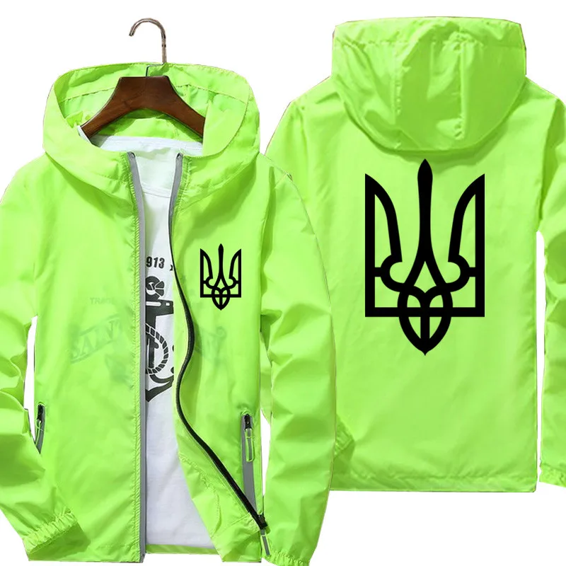 Men-s-Ukraine-Ukrainian-Logo-Casual-Zipper-Windbreaker-Pilot-Coat-Thin ...