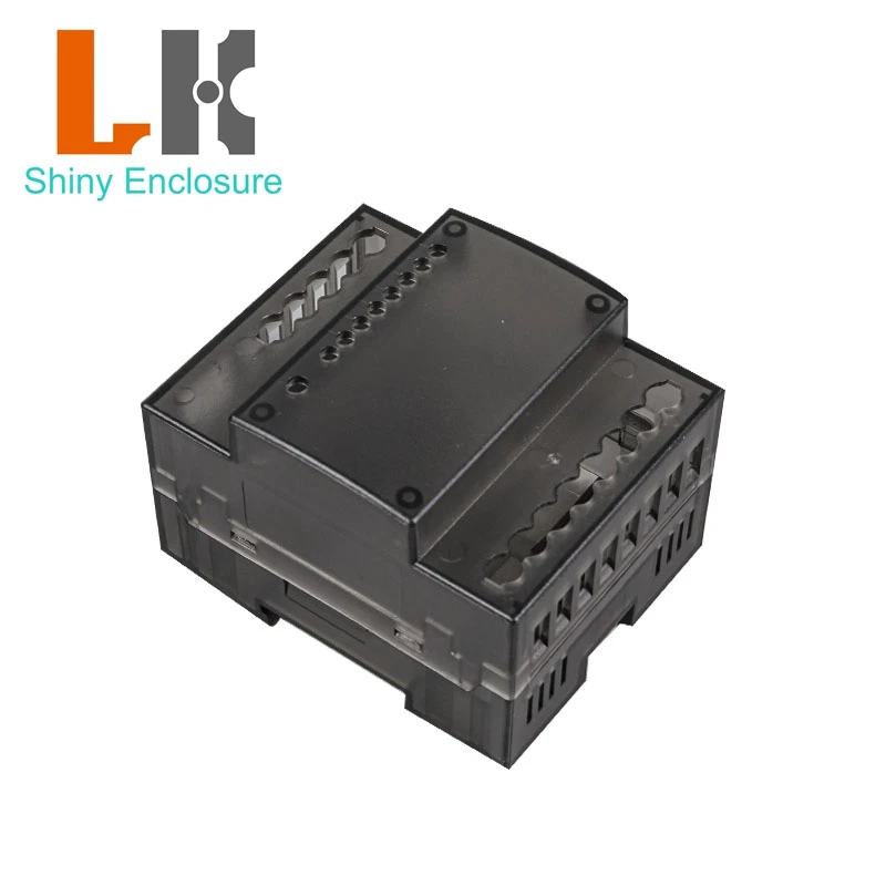 Translucent-Plastic-Industrial-Control-Box-Panel-Enclosure-Case-Din ...