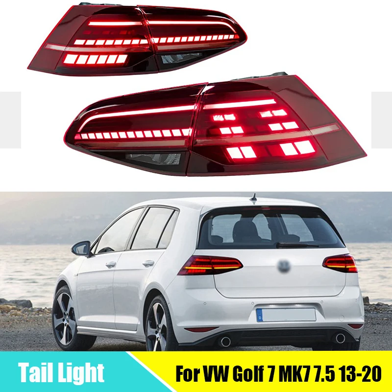 LED-Taillight-For-VW-Golf-7-MK7-7-5-2013-2020-Dynamic-Turning-Lights ...
