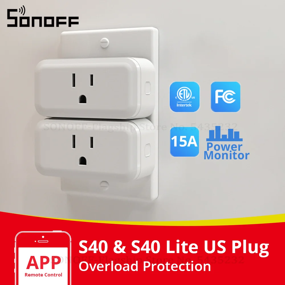 SONOFF-iPlug-S40-S40-Lite-US-WiFi-Smart-Plug-15A-with-Energy-Monitor ...