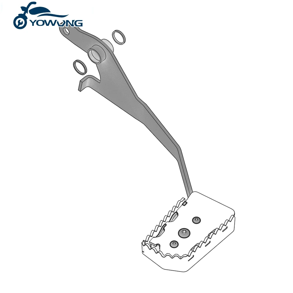 Motorcycle-Rear-Foot-Brake-Pedal-Enlarger-For-Honda-XL750-TRANSALP-XL ...