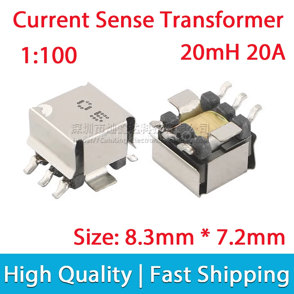 2-5-10pcs-SMD-SMT-Current-Sense-Transformer-20mH-20A-High-Current ...