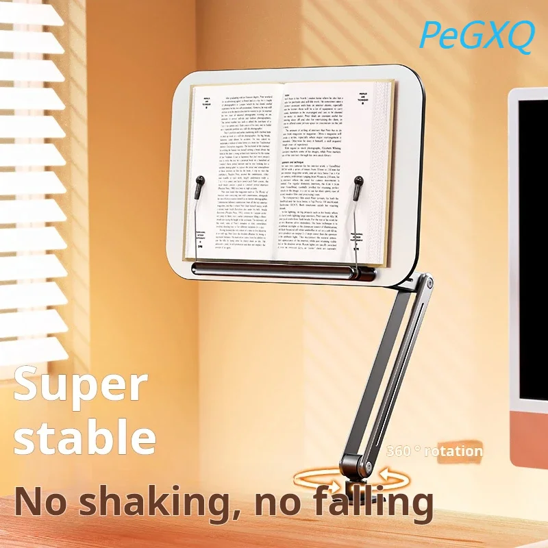 Book-Stand-for-Reading-Adjustable-Holder-with-Pad-books-Foldable ...