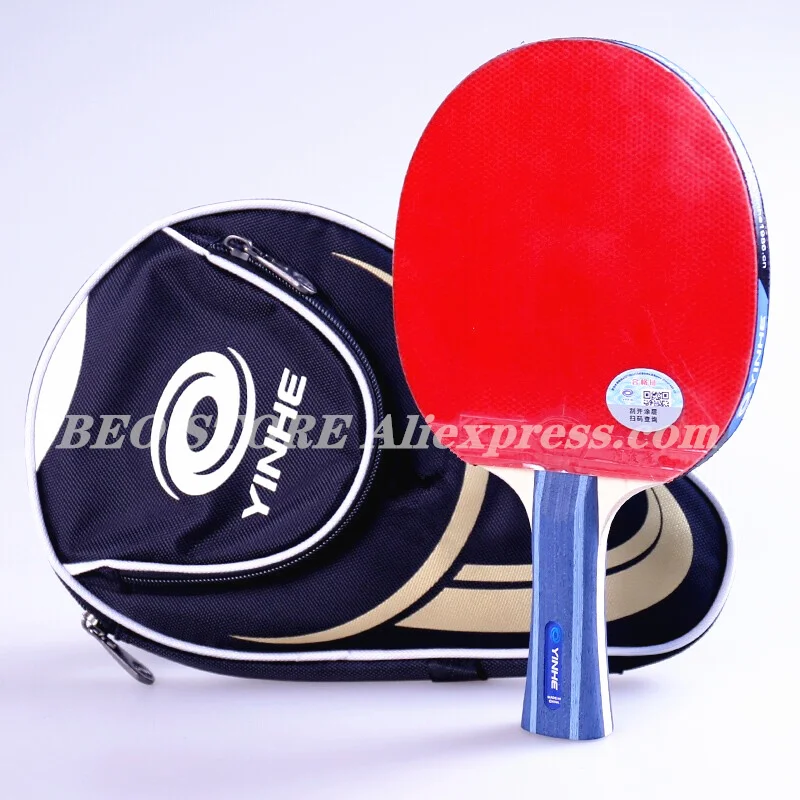 YINHE-5-star-7-star-Racket-Galaxy-Training-pure-wood-pips-in-rubber ...