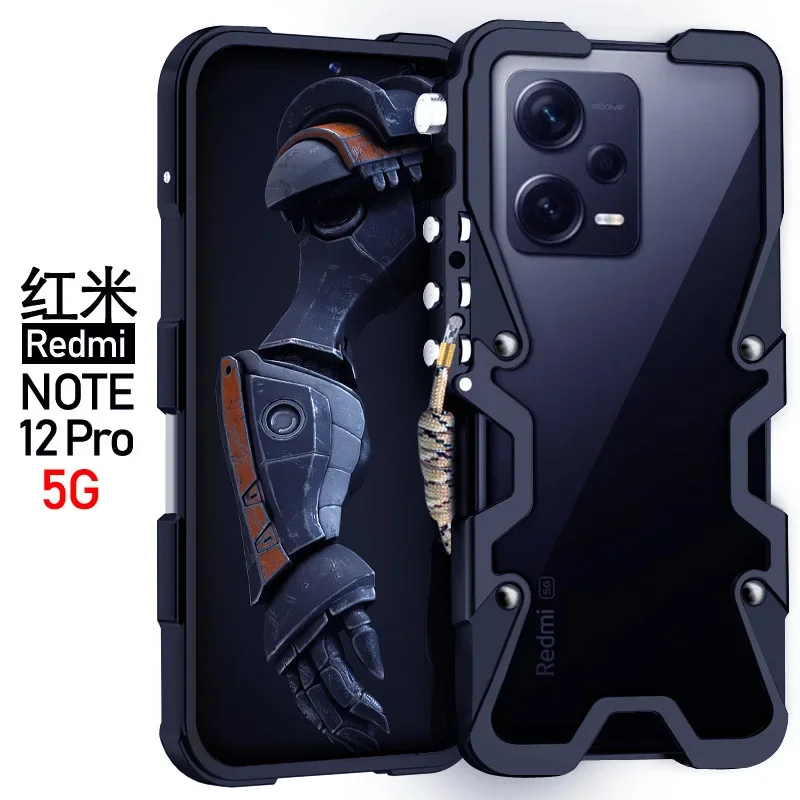 Armor-Metal-Aluminum-Phone-Cases-Bumper-For-Xiaomi-Redmi-Note-12-Pro ...