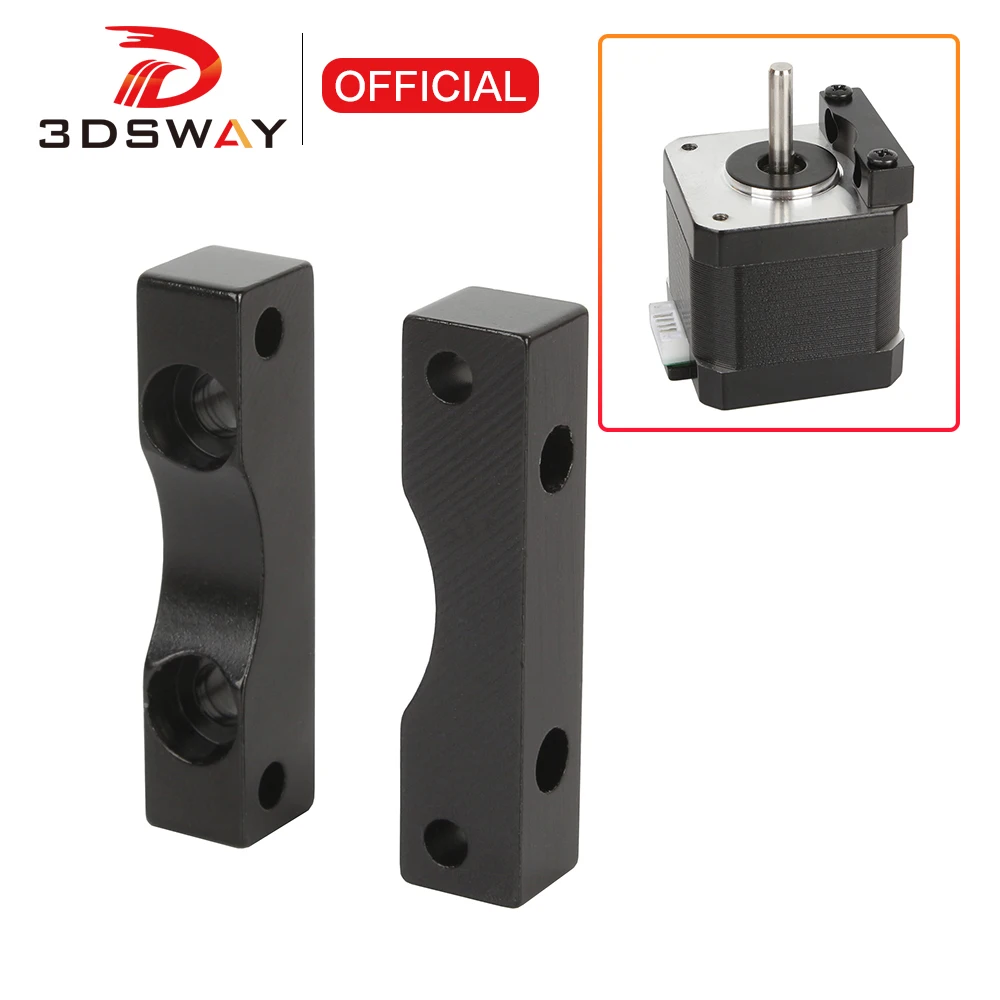 3DSWAY-Nema-17-Stepper-Motor-Z-Axis-Stepping-Motor-Bracket-Damper-Steel ...