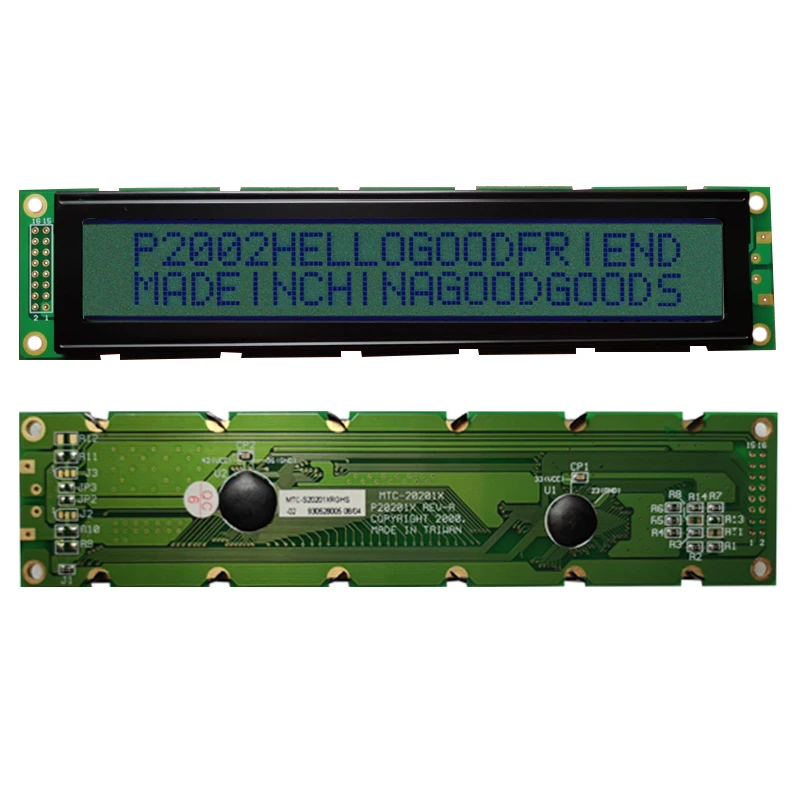 5V 최대 2002 도트 20x2 LCR LCD 디스플레이 반사 ACM2002R DC 바이어스 전류 소스 AC 162B ...