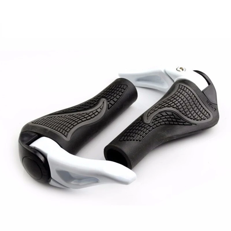 Bike Handlebar Grip Ergonomic Lock on Grips with Integrated Bar Ends ...