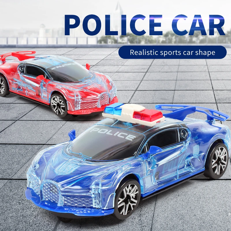 Inertial-Patrol-Car-Toy-Crash-Steering-Glitz-Light-Music-Inertial ...