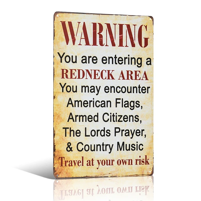 Funny Redneck Signs