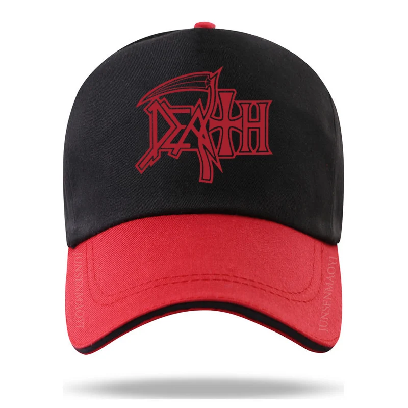 DEATH Hoodies ROCK BAND HEAVY METAL Print Color matching Baseball Cap ...