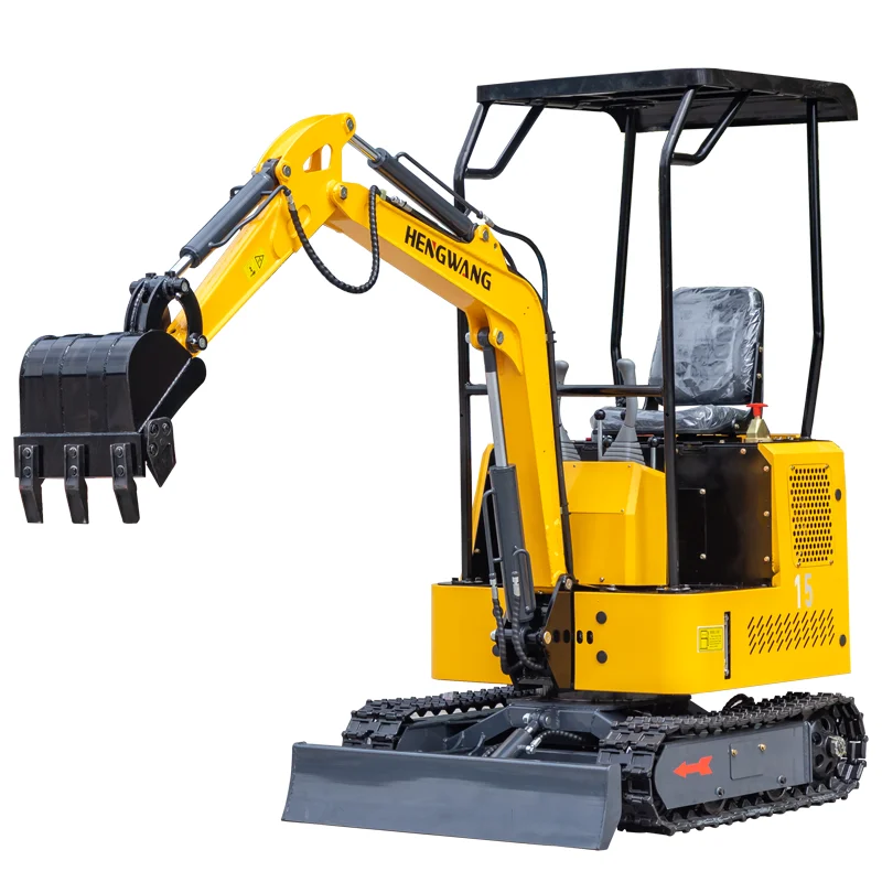 Agricultural-Mini-Excavator-Hydraulic-Crawler-Excavators-1T-1-5Ton ...