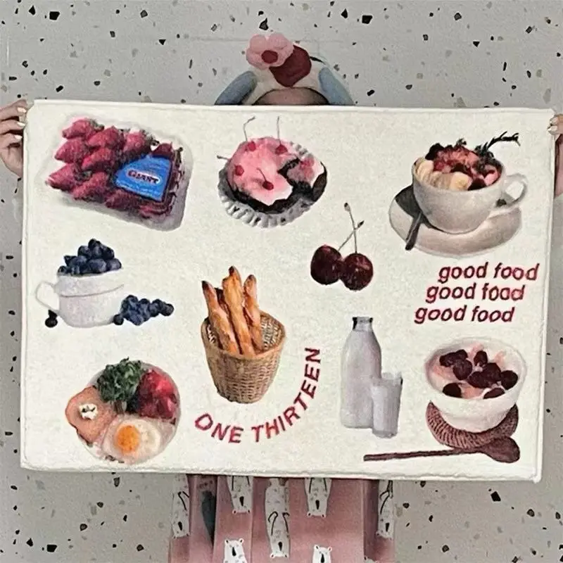 Ins-Original-Design-Food-Carpet-Realistic-Style-Bedroom-Bedside-Carpet ...