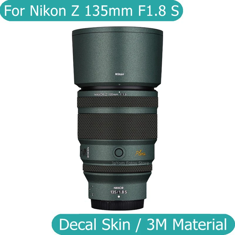 For-Nikon-Z-135mm-F1-8-S-Plena-Decal-Skin-Camera-Lens-Sticker-Vinyl ...