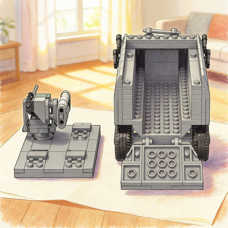 568pcs MOC Military Boxer APC Creator Model Building Blocks Toys ...