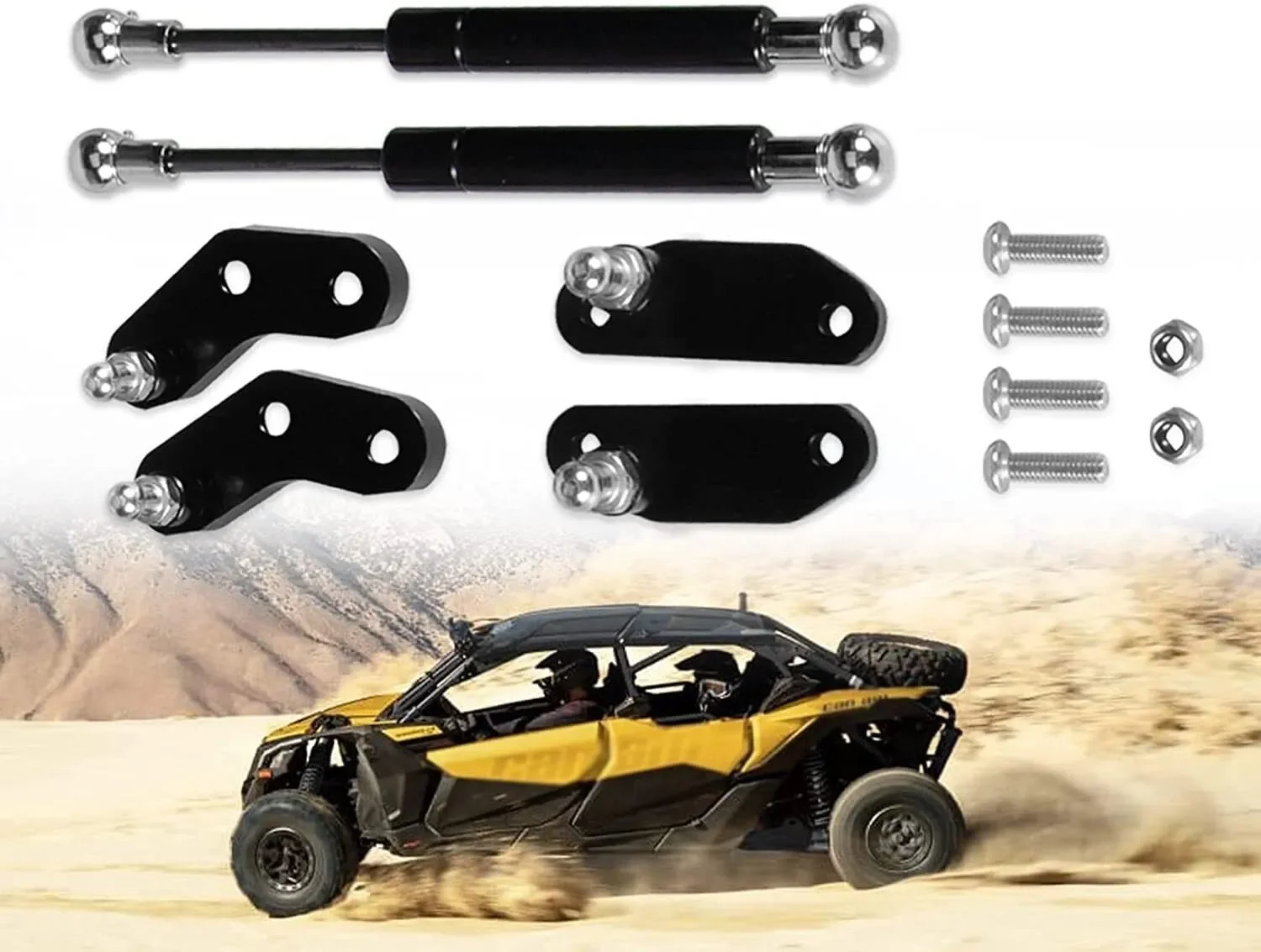 1-Pair-UTV-accessories-Aluminum-for-Can-Am-Maverick-X3-2-4-doors-4x4 ...