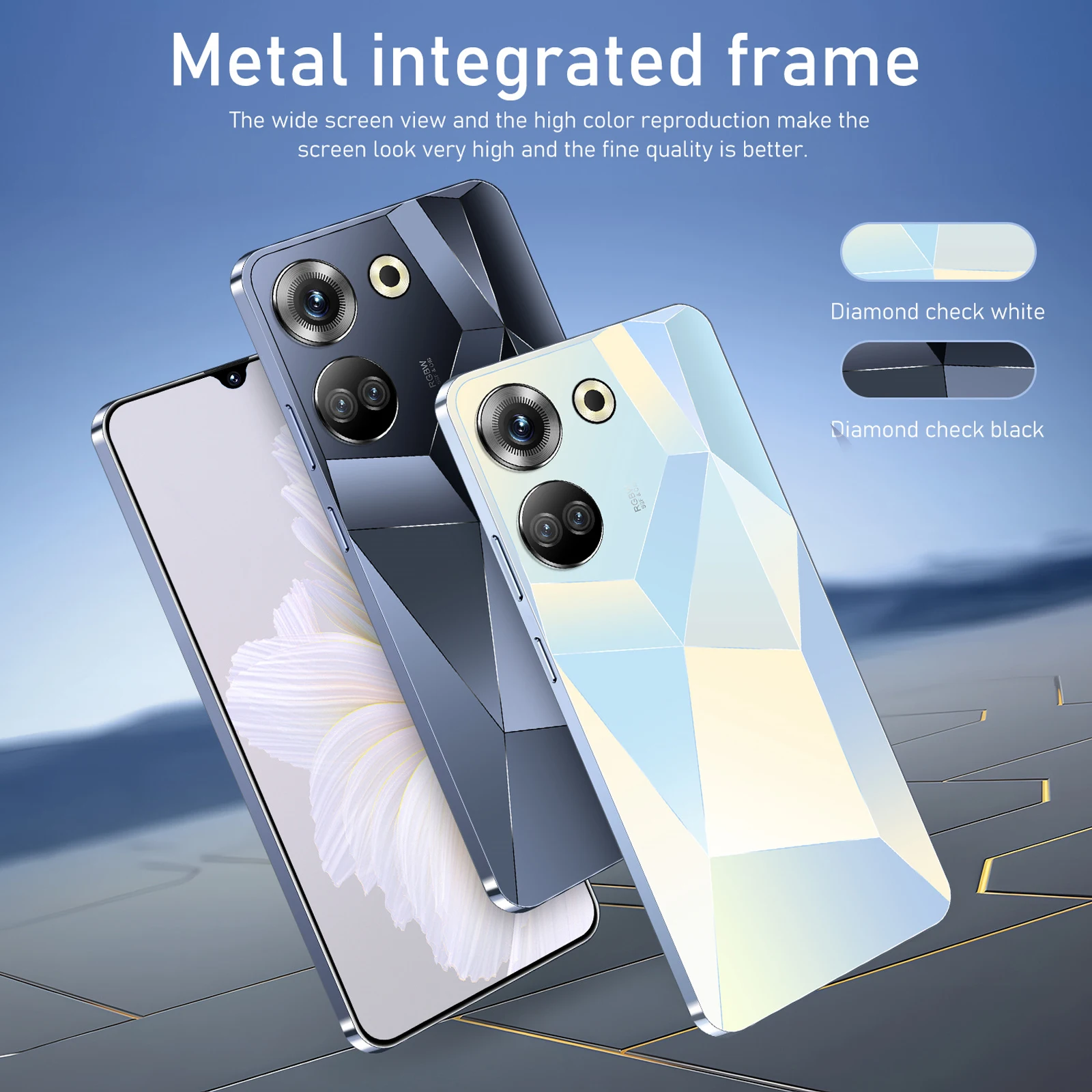 C20 Pro Smartphone Global version 7.3'' HD+ Android 13 16GB+1TB 8000mAh ...