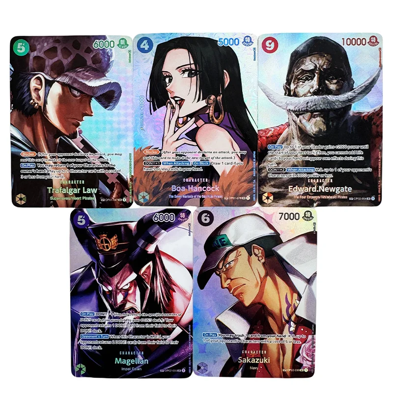 Anime Card One Piece OPCG SP Boa Hancock Law Nami Kid Issho Sakazuki ...
