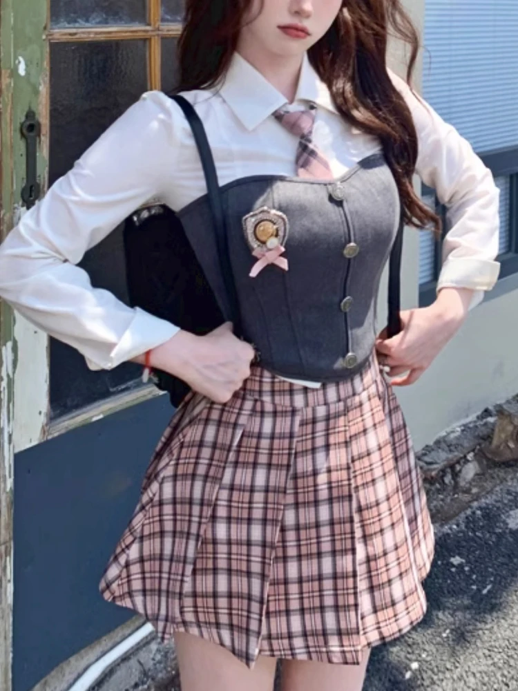 Kawaii-Sweet-3-Piece-Set-Women-Elegant-Party-Mini-Skirt-Set-Female-Korean-Fashion-Designer ...