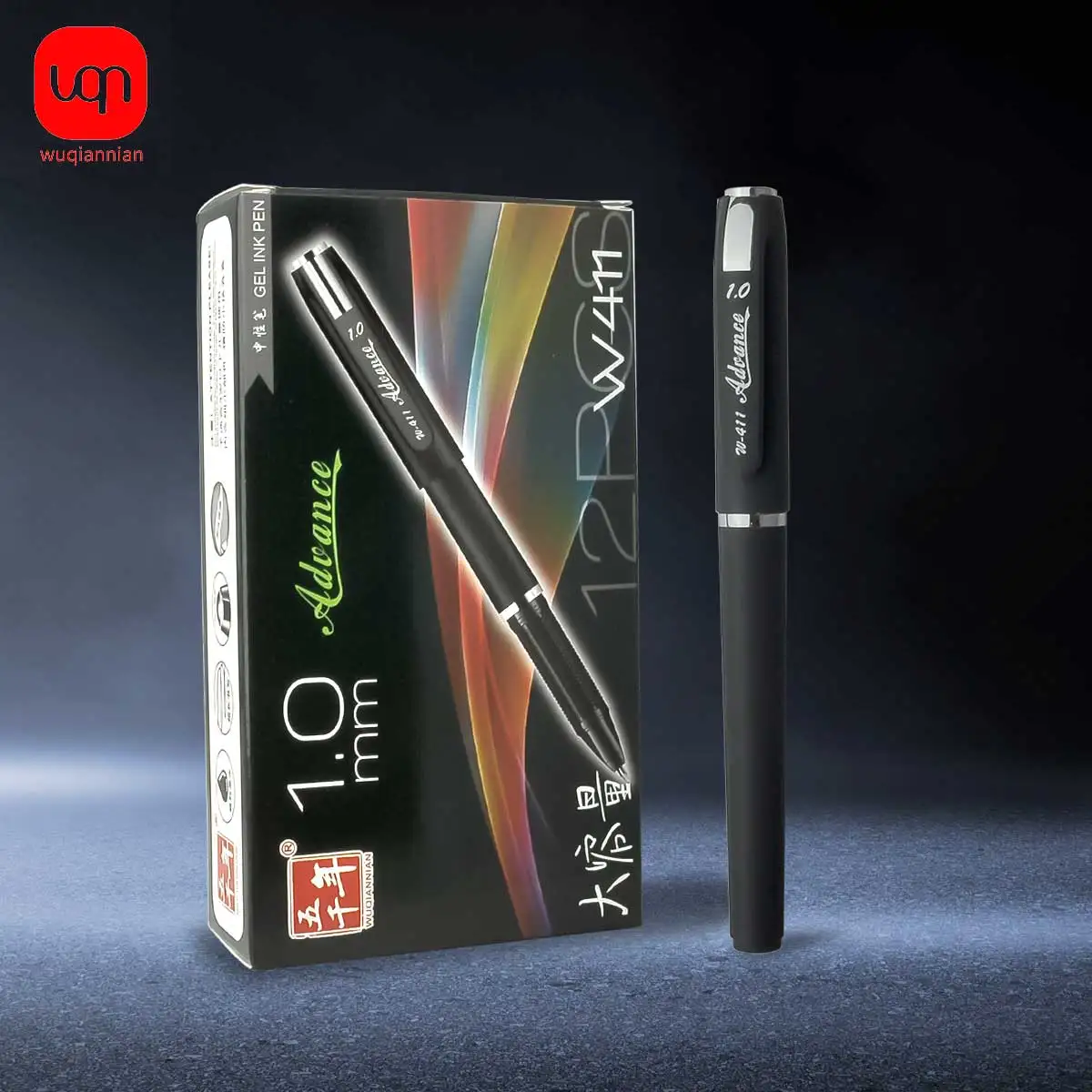 High-quality-matte-neutral-pen-black-water-based-pen-1-0mm-tip ...