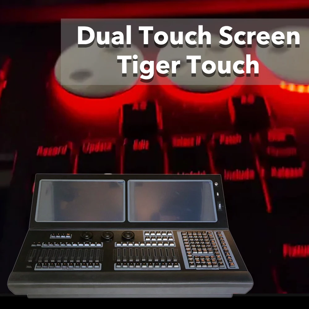 Freeshipping-New-Dual-Touch-Screen-Tiger-Touch-Controller-DMX-Stage ...