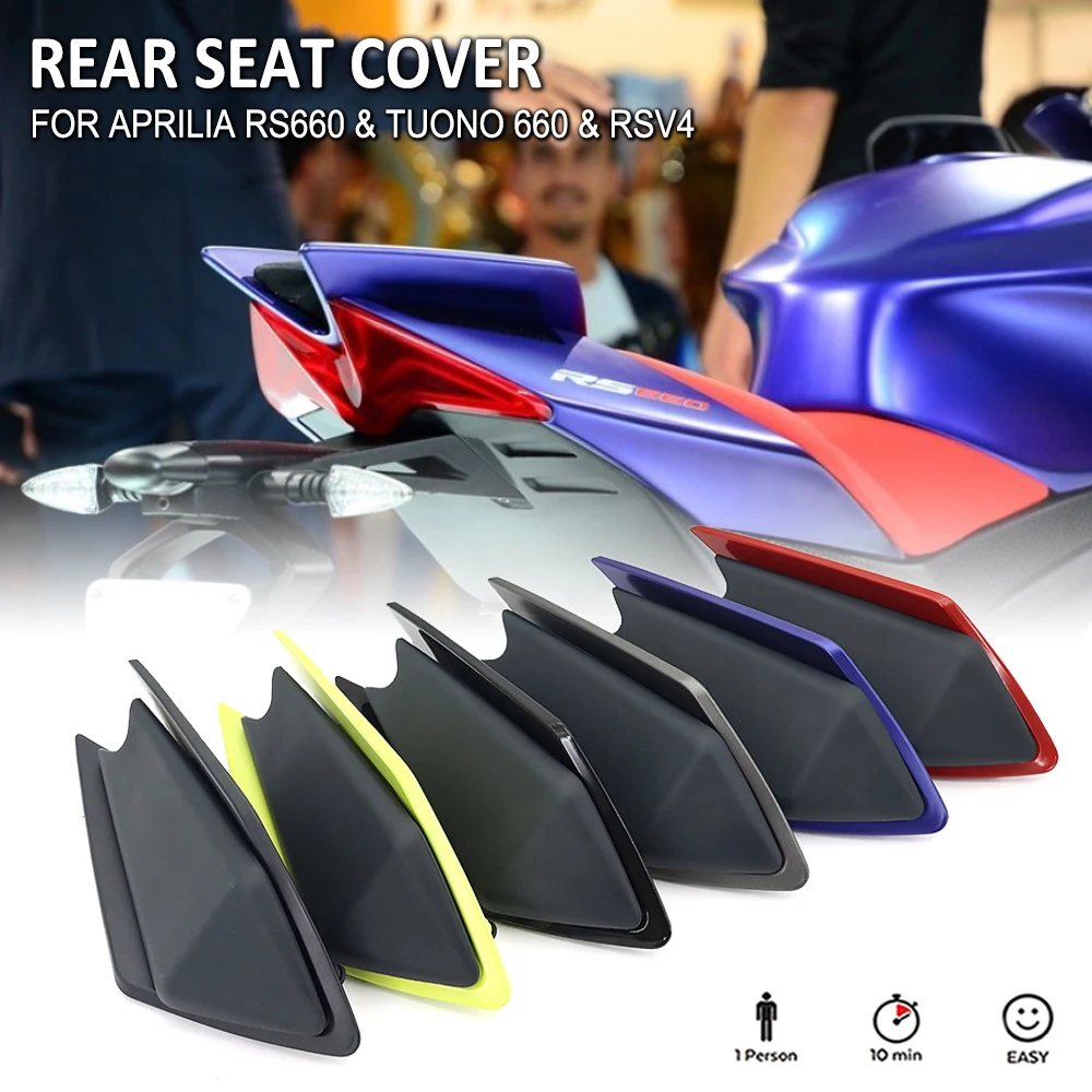 Motorcycle Passenger Rear Seat Cover | Fairing Seat Cowl Hump Spoiler ...