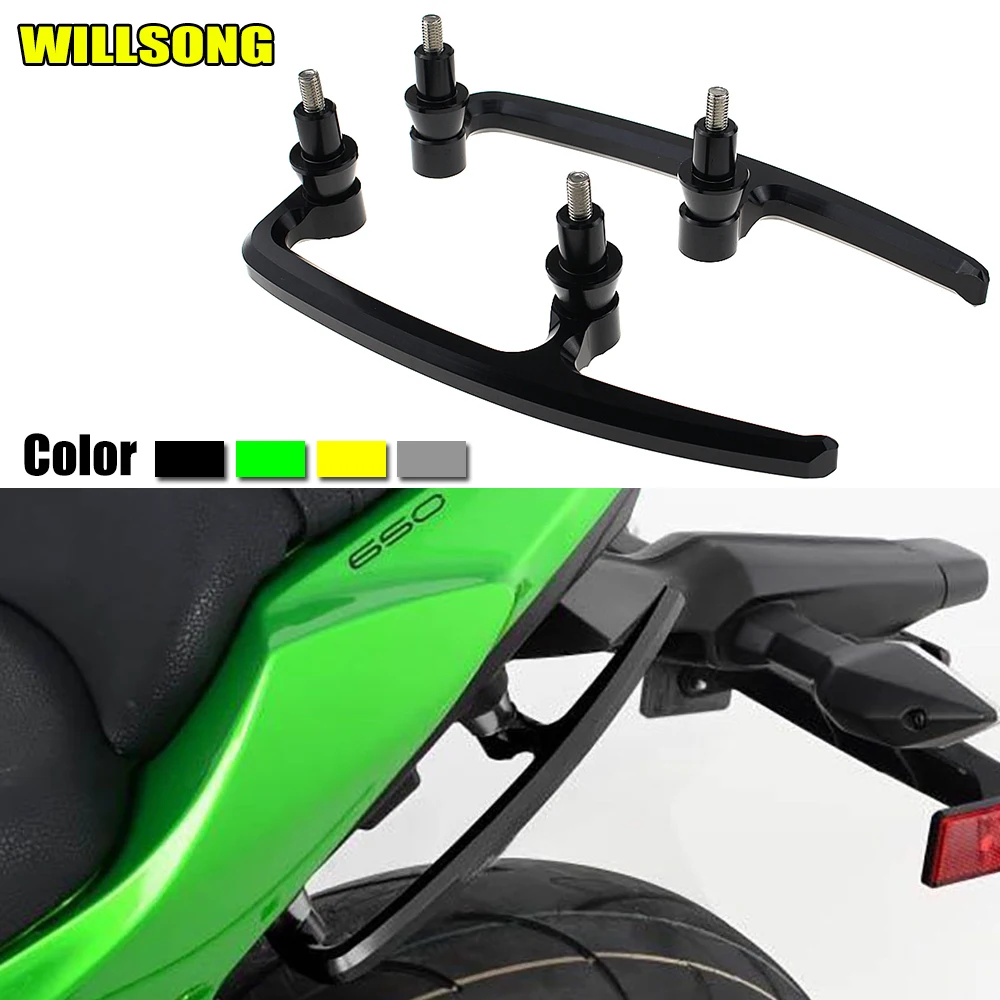 Passenger Rear Seat Grab Bar Handrail Support Compatible With Kawasaki ...