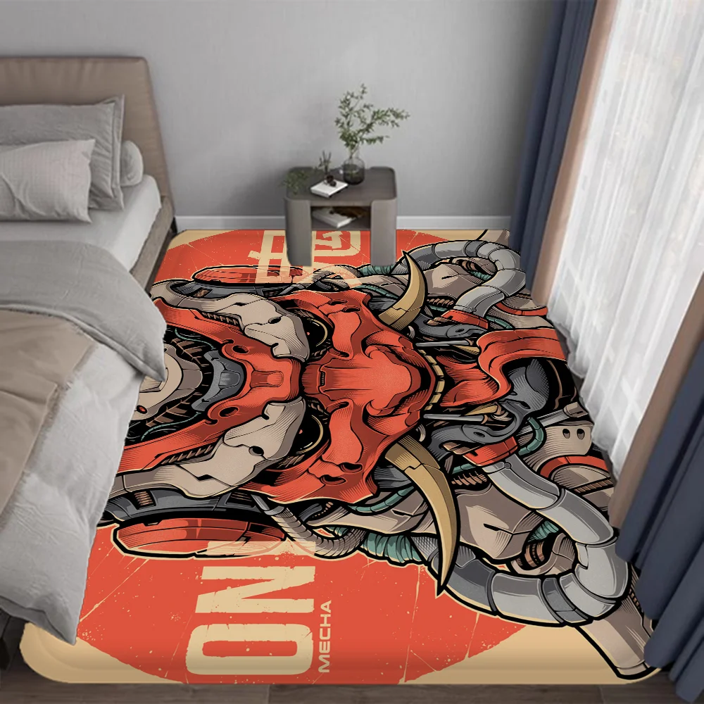 Japanese-Art-Tattoo-Bath-Mat-Nordic-Style-Home-Doormat-Bathroom-Toilet ...