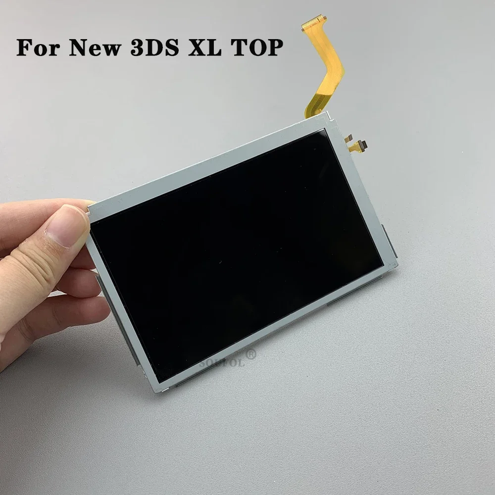 Original-New-For-Nintend-NEW-3DS-XL-LL-Upper-Top-Bottom-Lower-LCD ...