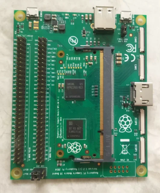 Spot Raspberry Pi CM1 compute module IO board rpi-cm v1.1 raspberries pie Raspberry CM1