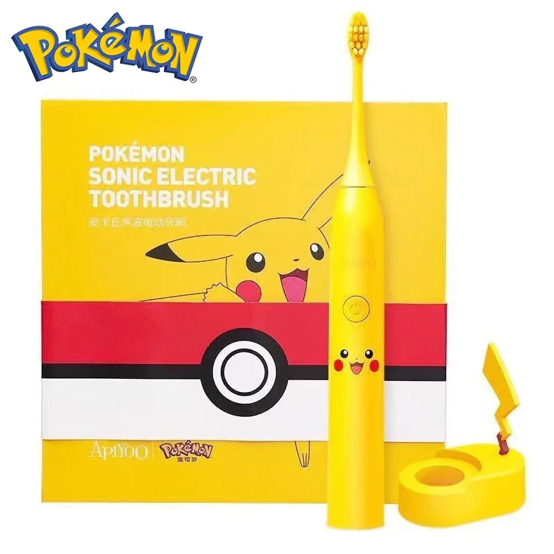 Pokemon-Pikachu-Electric-Ultrasonic-Children-s-Toothbrushes-Kids-Smart ...