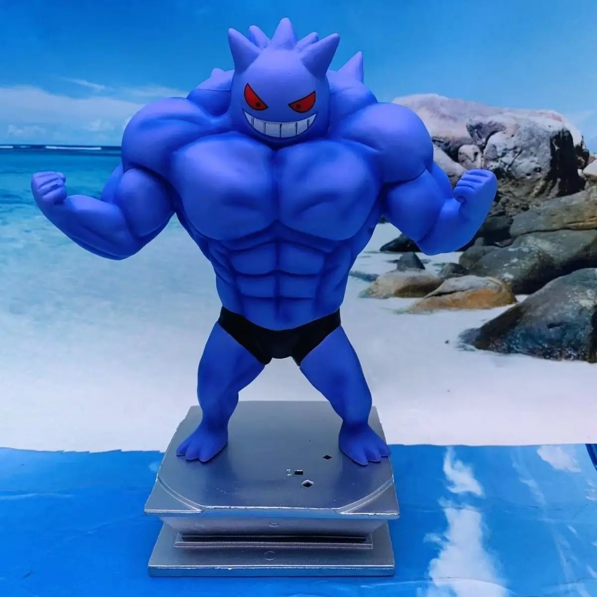 Muscular Pokemon Figure Set: Buff Gengar, Diglett Bros, Magikarp ...