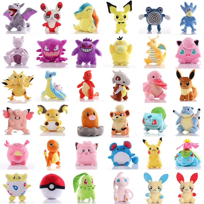 20Cm-Pokemon-Jigglypuff-Raichu-Pikachu-Knuffel-Cartoon-Blastoise-Vulpix ...