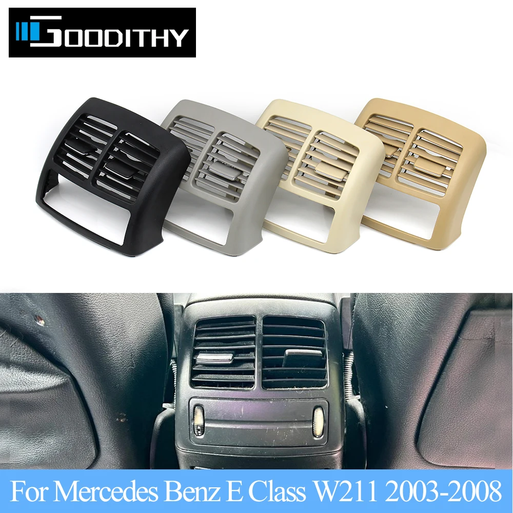 Car-Rear-Air-Conditioner-AC-Vent-Grille-Panel-Conditioning-Base-Roller ...
