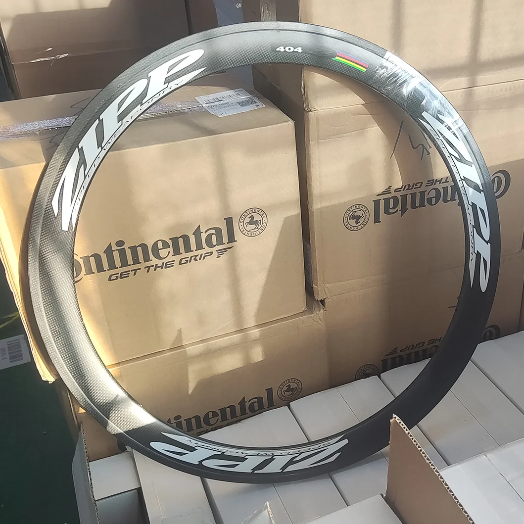 ZIPP-404-20-24-hole-Clinche-TUBULAR-Road-Bicycle-Wheel-Rims-Carbon ...