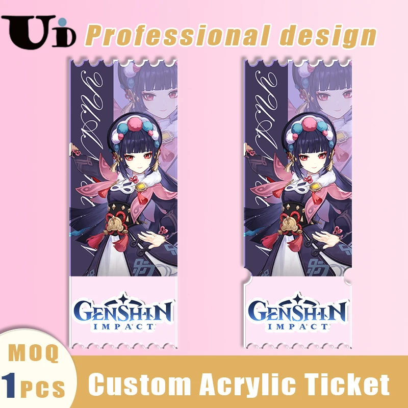 Custom-Acrylic-Quicksand-aiTickets-Anime-Card-Anime-Comic-Con-Accessory ...