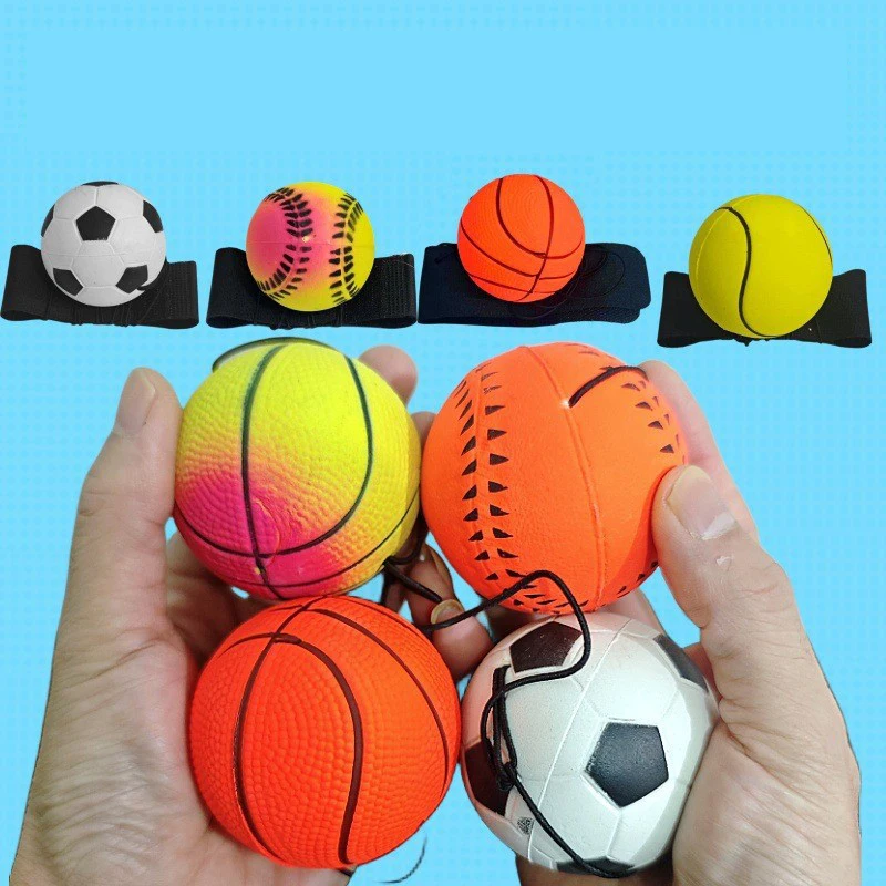 2Pcs-Children-Sponge-Rubber-Hand-Ball-Toy-Game-Exercises-Bouncing ...