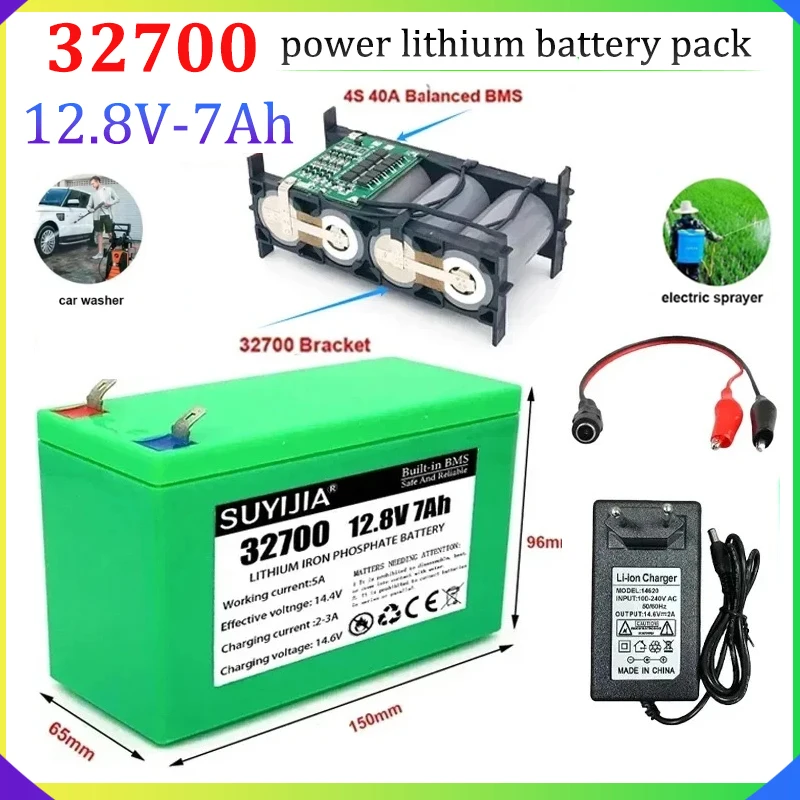 New-32700-4S1P-12-8V-7000mAh-Lifepo4-Battery-Pack-for-Electric-Boats ...