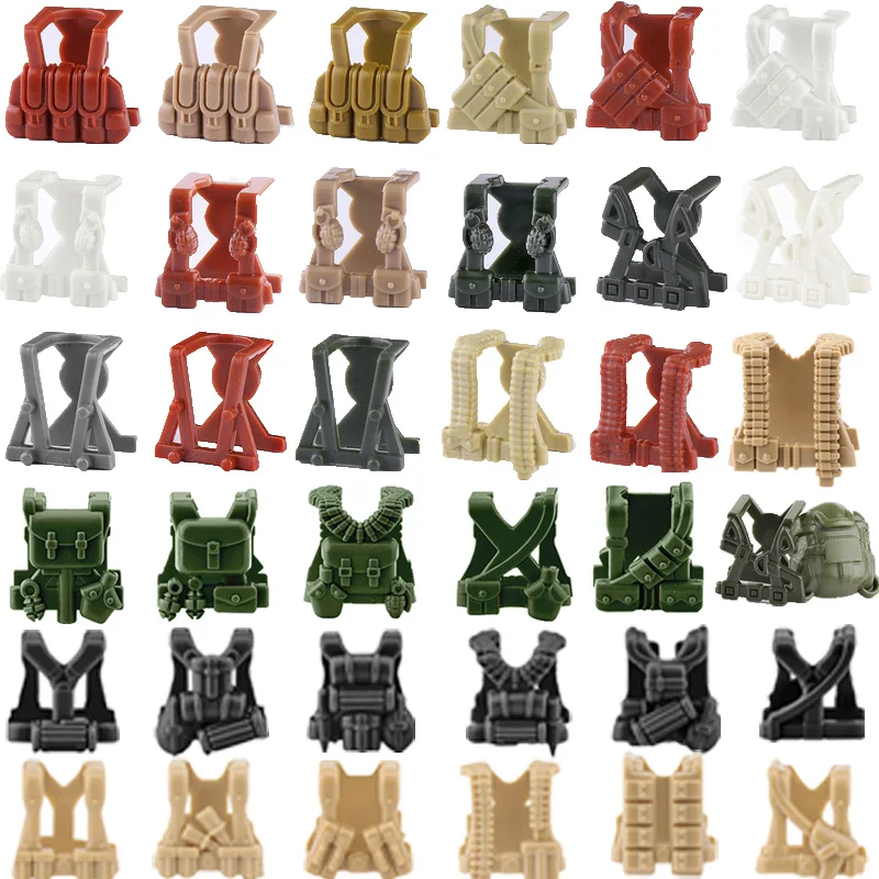 WWII Building Blocks Soldier Figures Equipments Accessories Gifts Toys ...