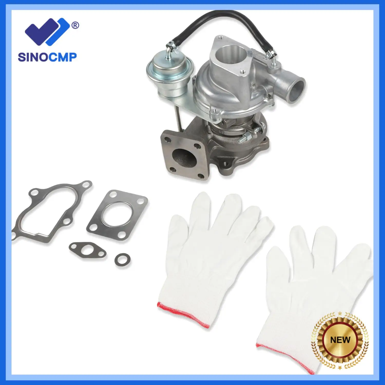 1pc 1J700-17010 Turbocharger For Bobcat Kubota V2607 V2607T Engine ...