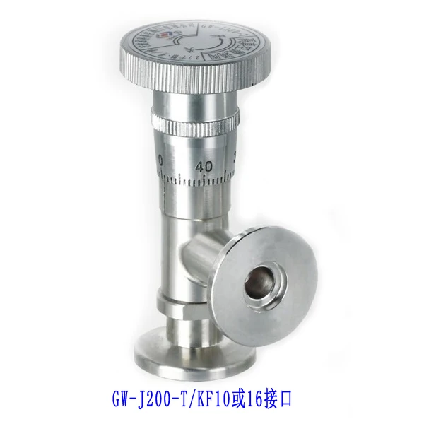 High-vacuum-fine-tuning-valve-GW-J200-GW-J30-T-stainless-steel-needle ...