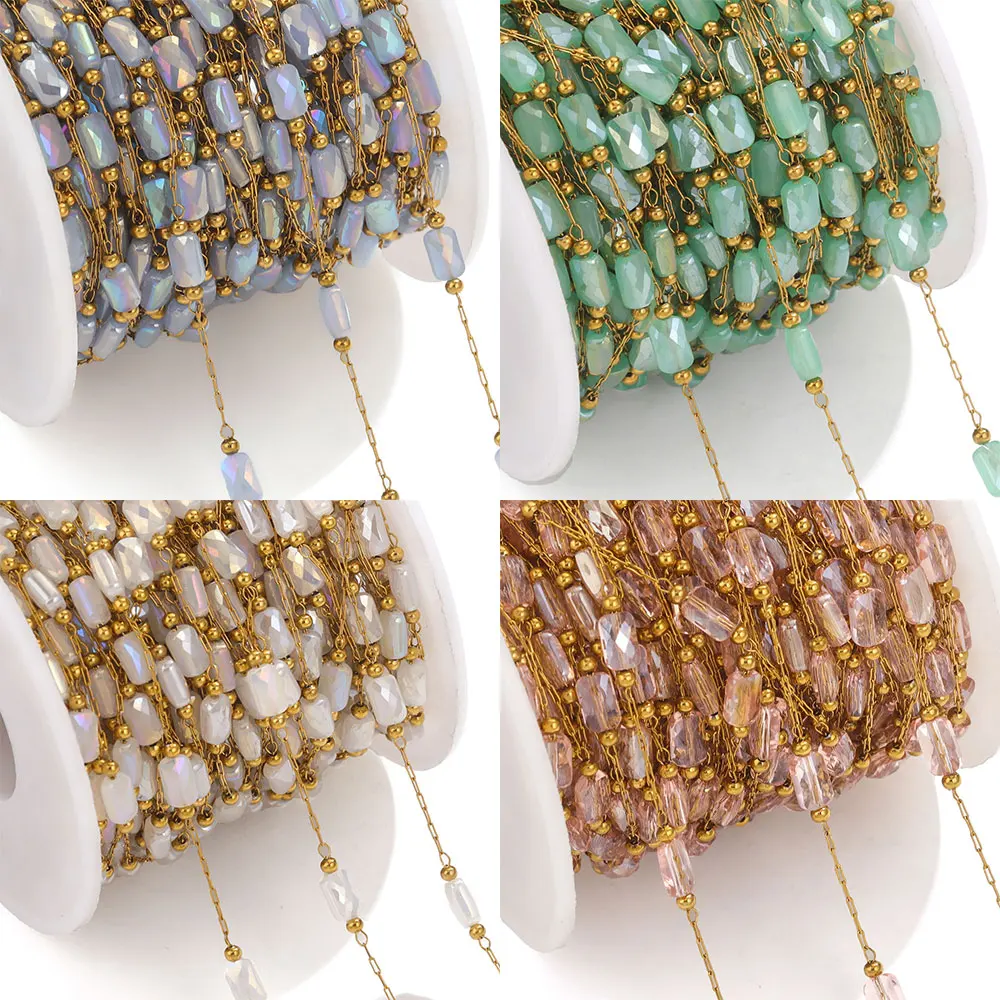 1meter-Crystal-Stainless-Steel-Chain-Jewelry-Making-DIY-Necklace ...