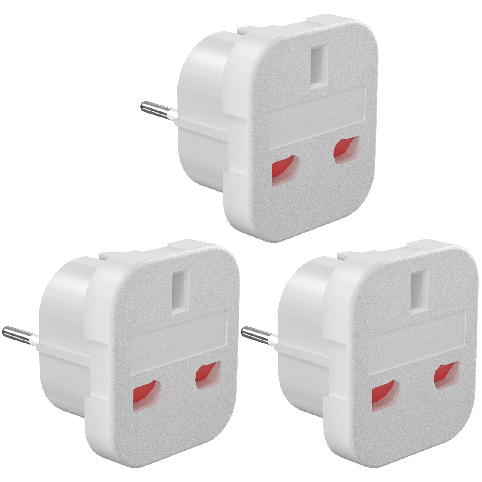 3PCS-UK-to-EU-Plug-Adapter-Euro-Travel-Adapter-Converter-England-to ...