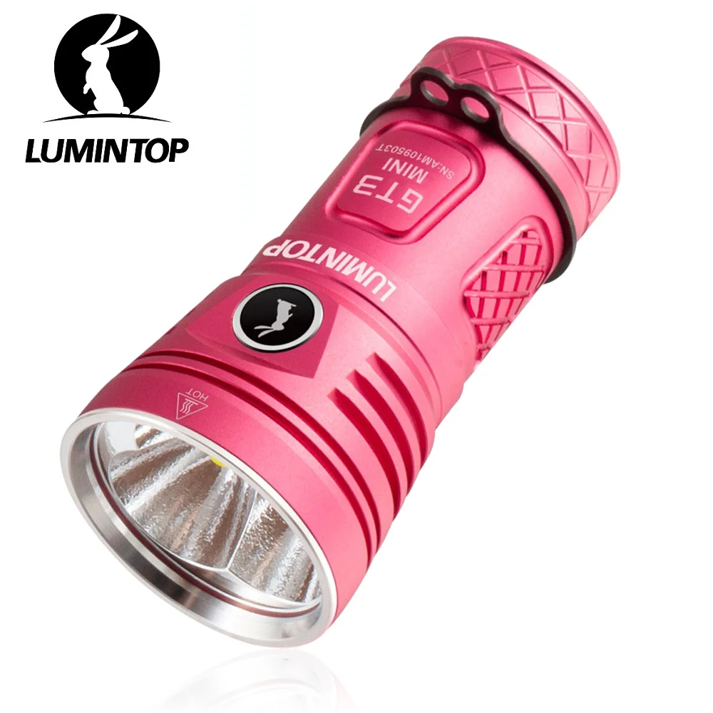 EDC-LED-Flashlight-Self-Defense-Pink-High-Powerful-Torch-Rechargeable ...