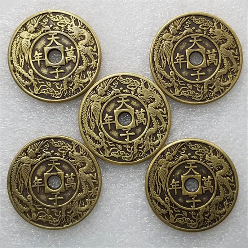 1pc-Chinese-Feng-Shui-Lucky-Scripture-Ancient-Coin-Set-to-educate-the ...