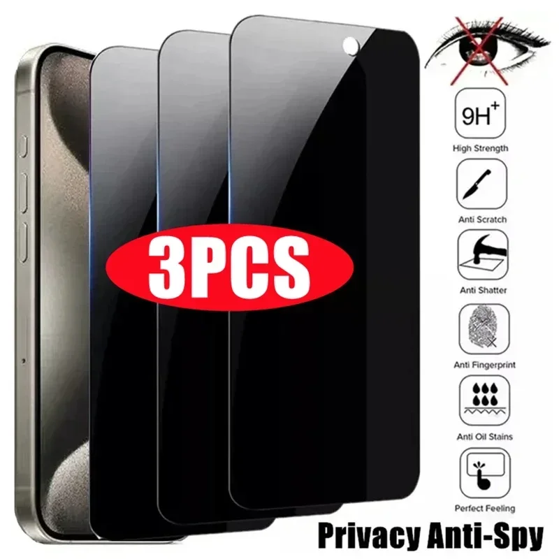 3Pcs-Privacy-Screen-Protector-for-IPhone-11-12-14-13-15-Pro-Max-Mini-7 ...