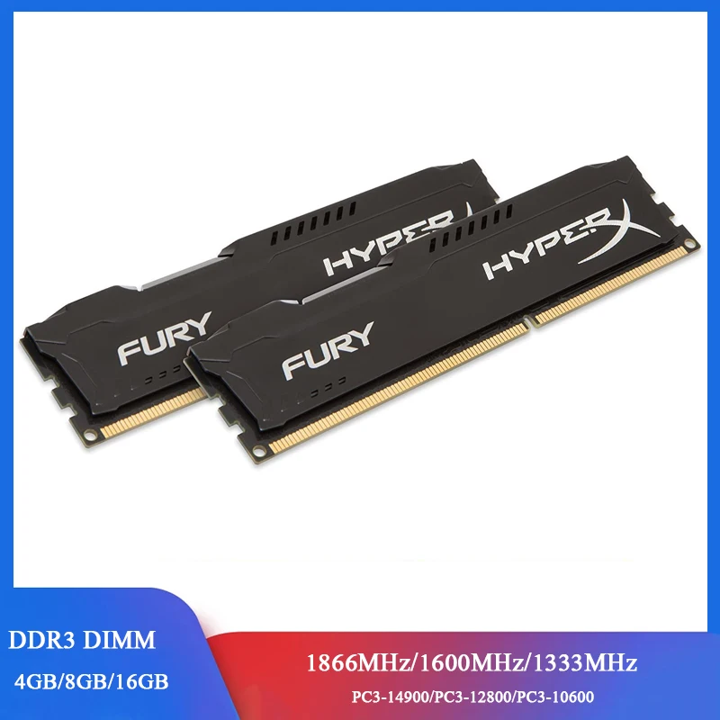 Memória ram ddr3 ddr3l 8gb 4gb 1866mhz 1600mhz 1333mhz desktop ram 240 pinos dimm 1.35v/1.5v ...