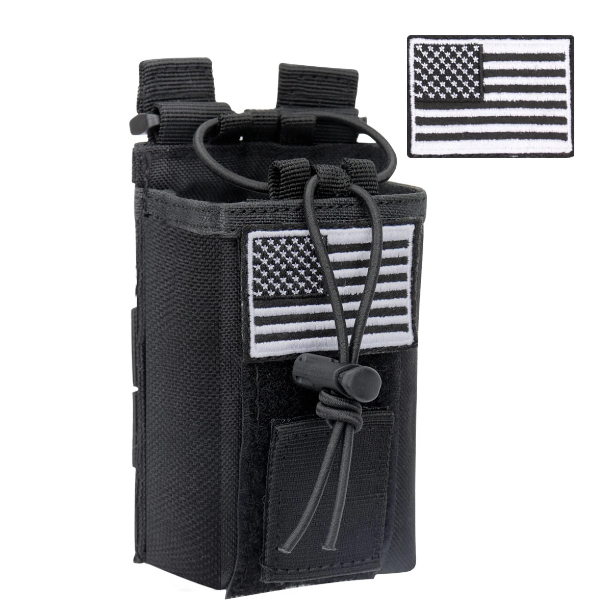 MSC-20F MOLLE Tactical Case Holder Pouch Bag For BaoFeng DR-1801 UV-13 ...