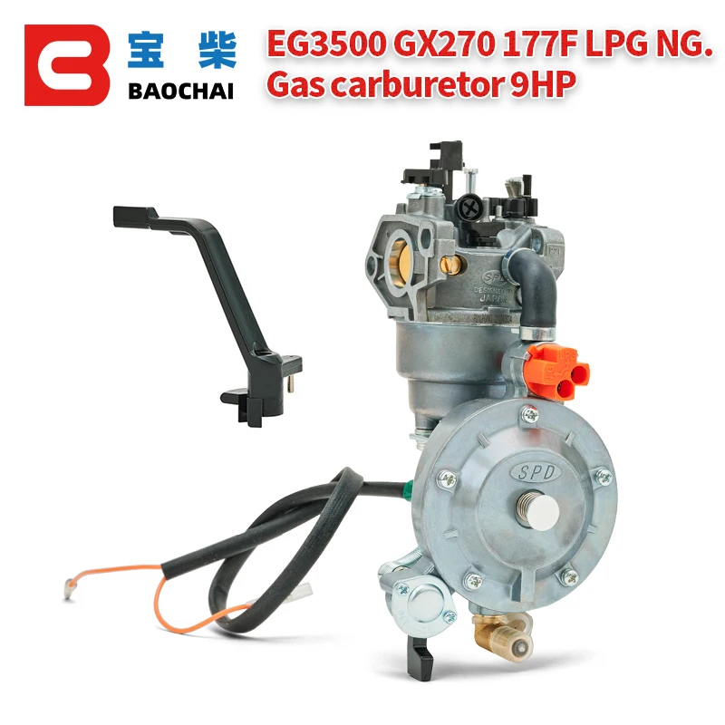 EG3500 GX270 177F Generator Dual Fuel Carburetor LPG NG Conversion Kit ...