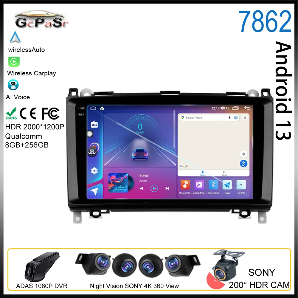 Android-For-Mercedes-Benz-B-Class-T245-2005-2011-Vito-3-W447-2014-2020 ...